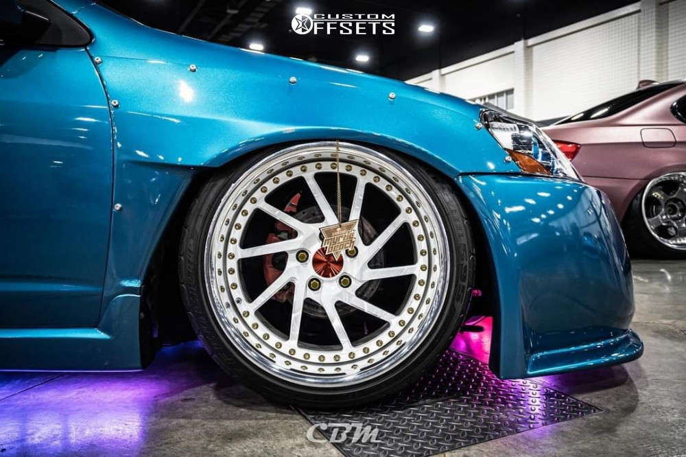 2004 Acura RSX with 18x10 0 GMR Gs-108 Directional and 225/40R18 ...