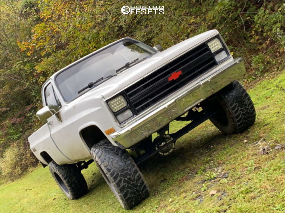 1987 Chevrolet K10 with 20x12 -51 Gear Forged F70bm1 and 37/13.5R20 ...