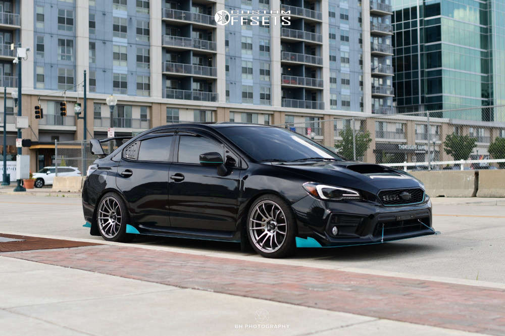 2018 Subaru WRX with 18x9.5 35 ADV.1 Av20 and 235/35R18 Federal SS595 ...