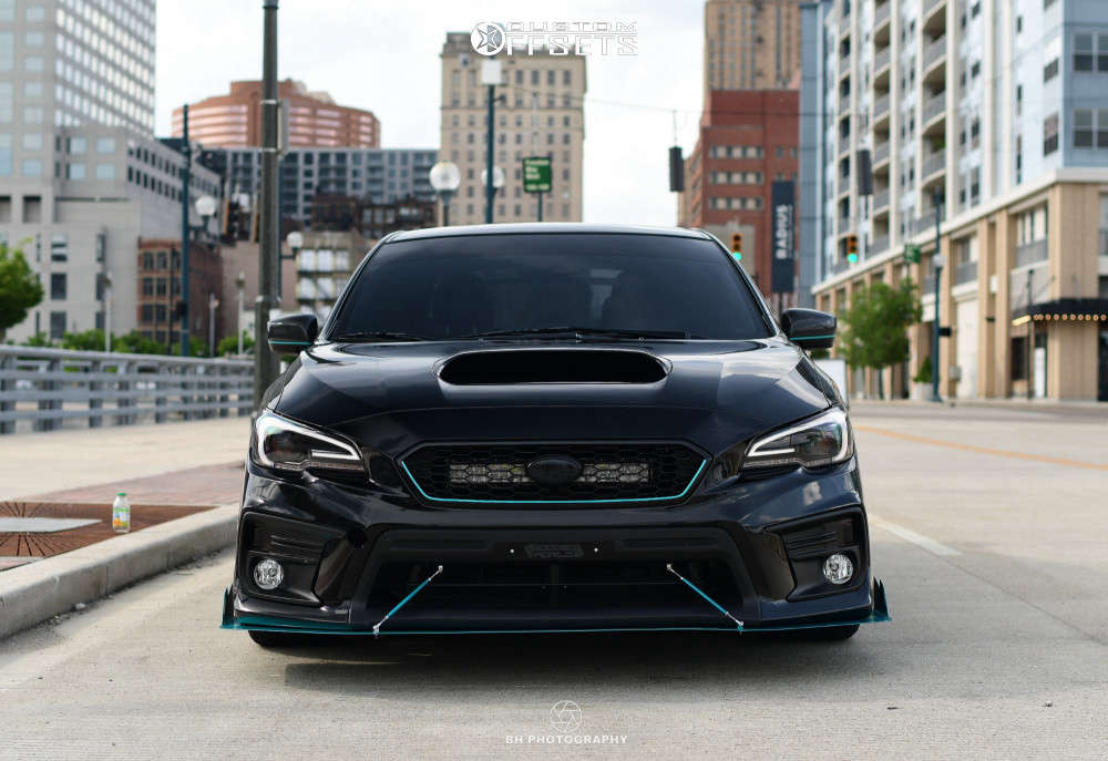 2018 Subaru WRX with 18x9.5 35 ADV.1 Av20 and 235/35R18 Federal SS595 ...