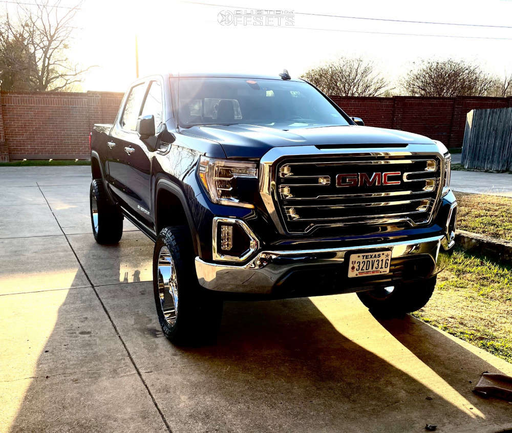 2019 GMC Sierra 1500 with 22x12 -44 Fuel 536 and 35/12.5R22 Toyo Tires ...