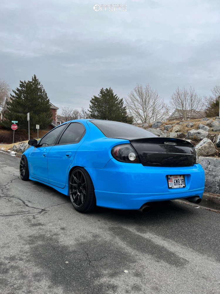 2005 Dodge Neon with 17x8.25 25 XXR 527 and 205/40R17 Vercelli Strada I ...