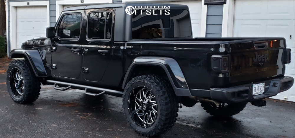 2021 Jeep Gladiator with 22x10 -25 Hardrock Destroyer and 35/12.5R22 ...