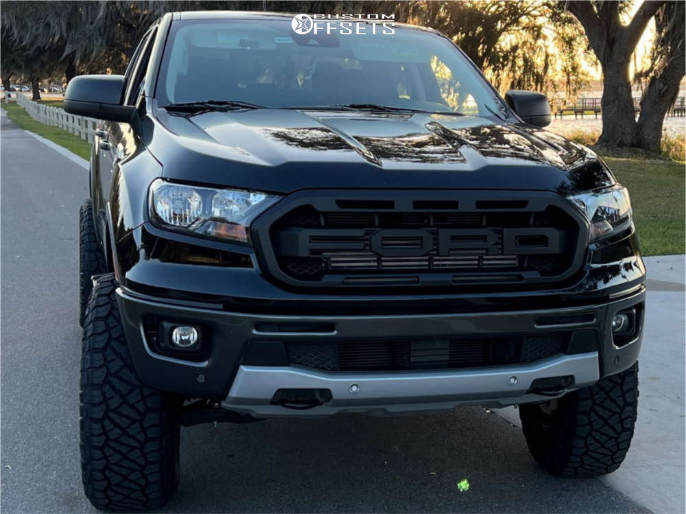2019 Ford Ranger with 17x8.5 0 Icon Alloys Rebound and 285/70R17 Nitto ...