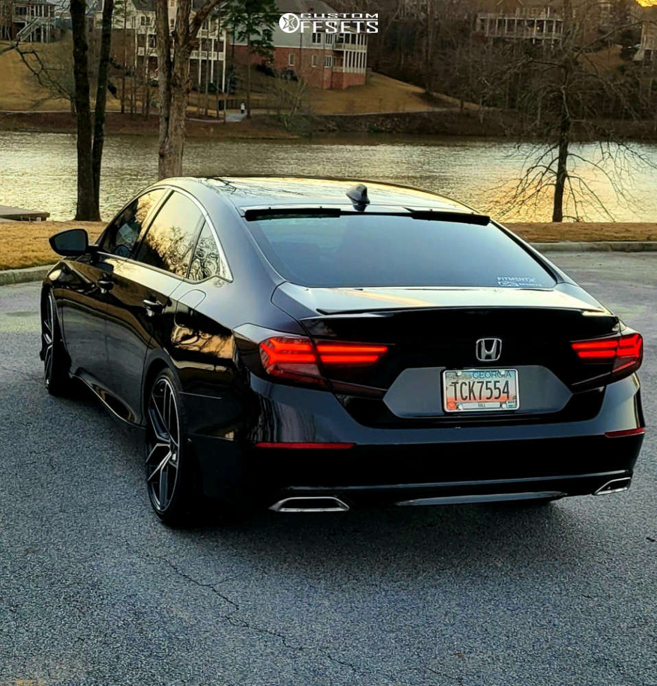 2021 Honda Accord with 20x9 46 Liquid Metal Rotary and 245/35R20 ...