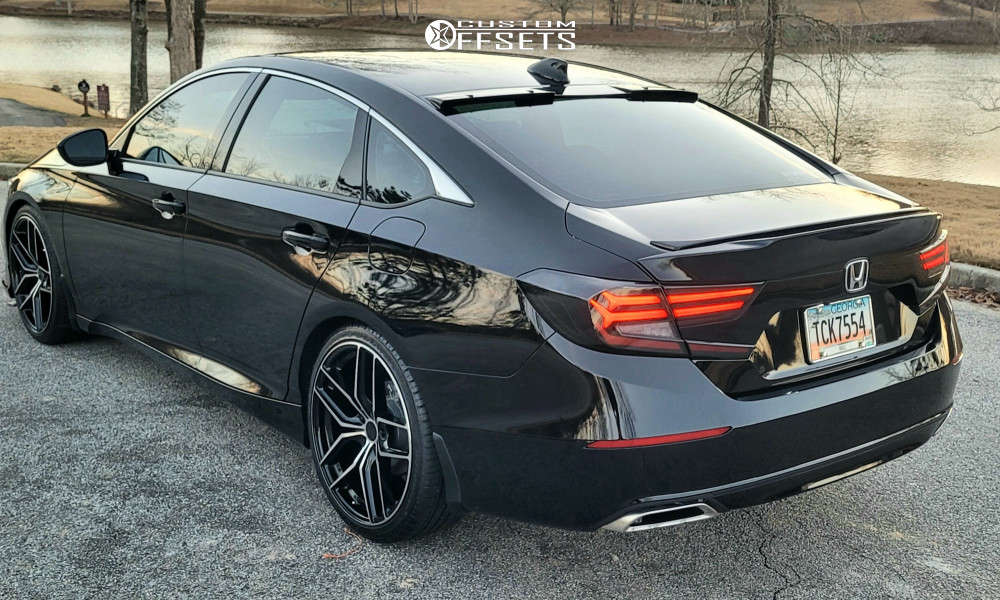 2021 Honda Accord with 20x9 46 Liquid Metal Rotary and 245/35R20 ...