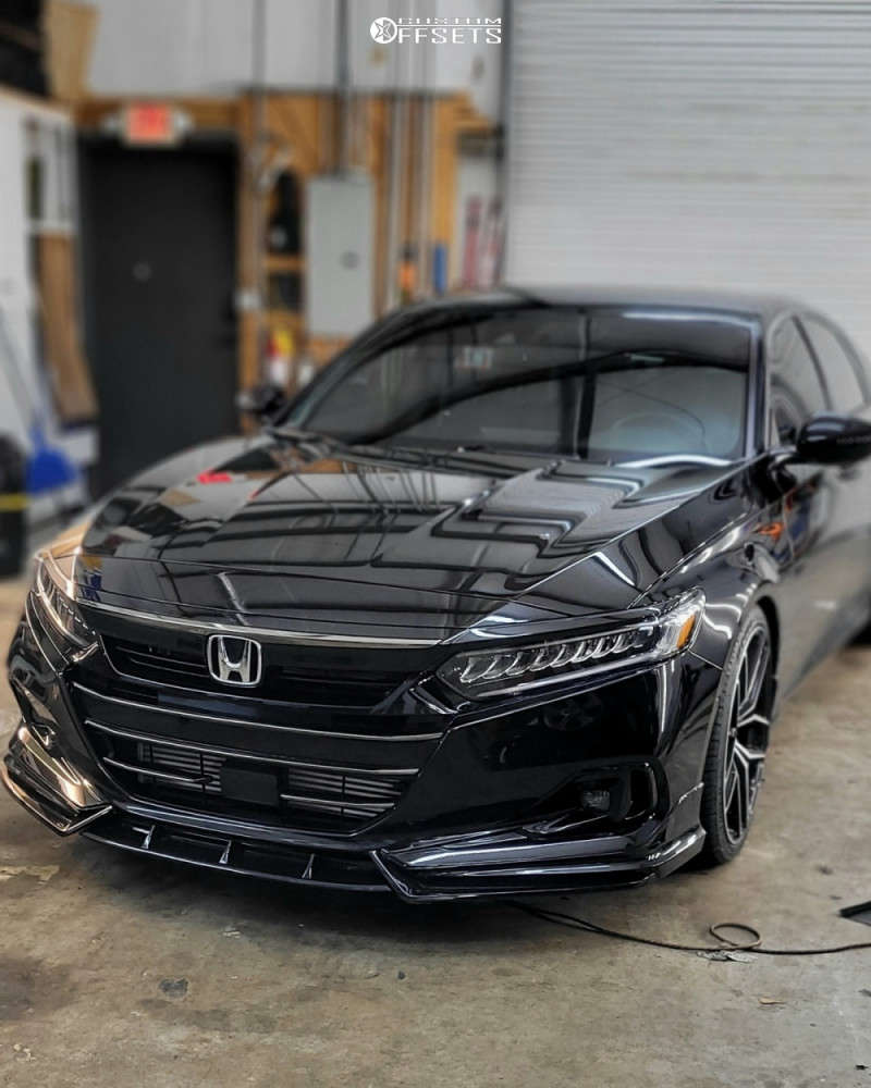 2021 Honda Accord with 20x9 46 Liquid Metal Rotary and 245/35R20 ...
