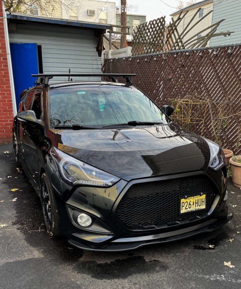 2016 Hyundai Veloster Flush Lowering Springs | Custom Offsets