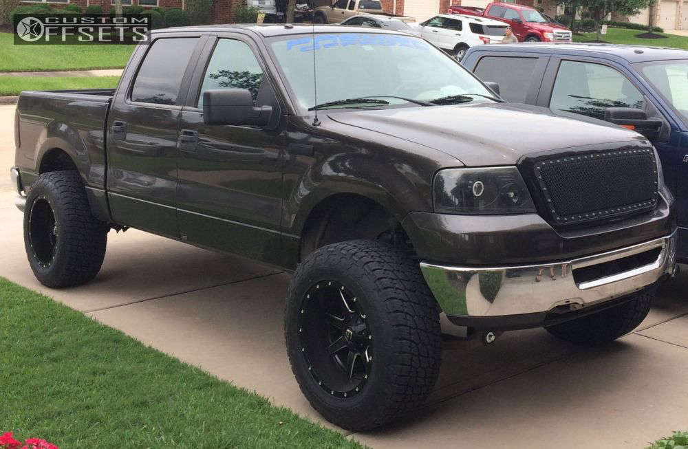 2007 Ford F-150 with 20x12 -44 Fuel Maverick and 325/60R20 Nitto Terra ...