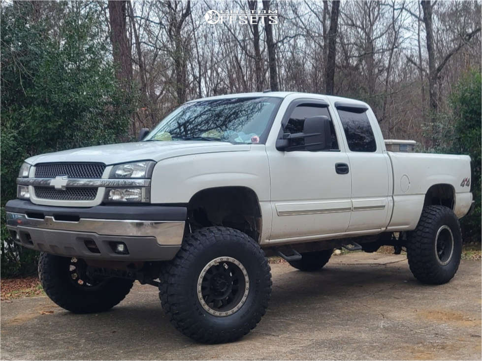 2003 Chevrolet Silverado 1500 with 17x8.5 0 Method Double Standard and ...