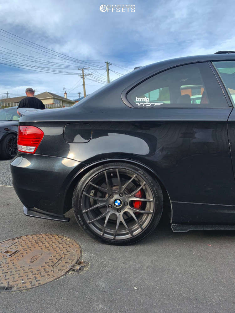 2008 BMW 135i with 18x8 48 Breyton Race Gts-r and 225/30R18 Nexen Nfera ...