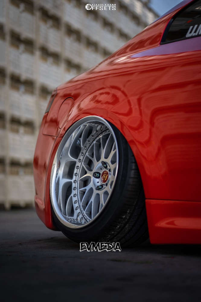 2005 INFINITI G35 with 19x11 -26 Work Vsxx and 245/35R19 Falken FP8000 ...