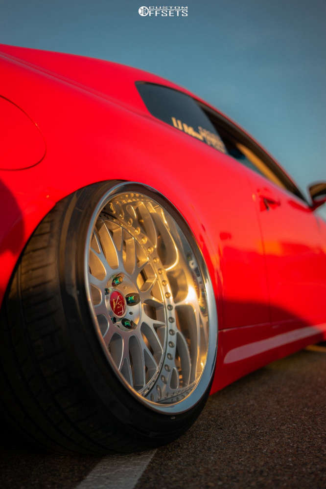 2005 INFINITI G35 with 19x11 -26 Work Vsxx and 245/35R19 Falken FP8000 ...