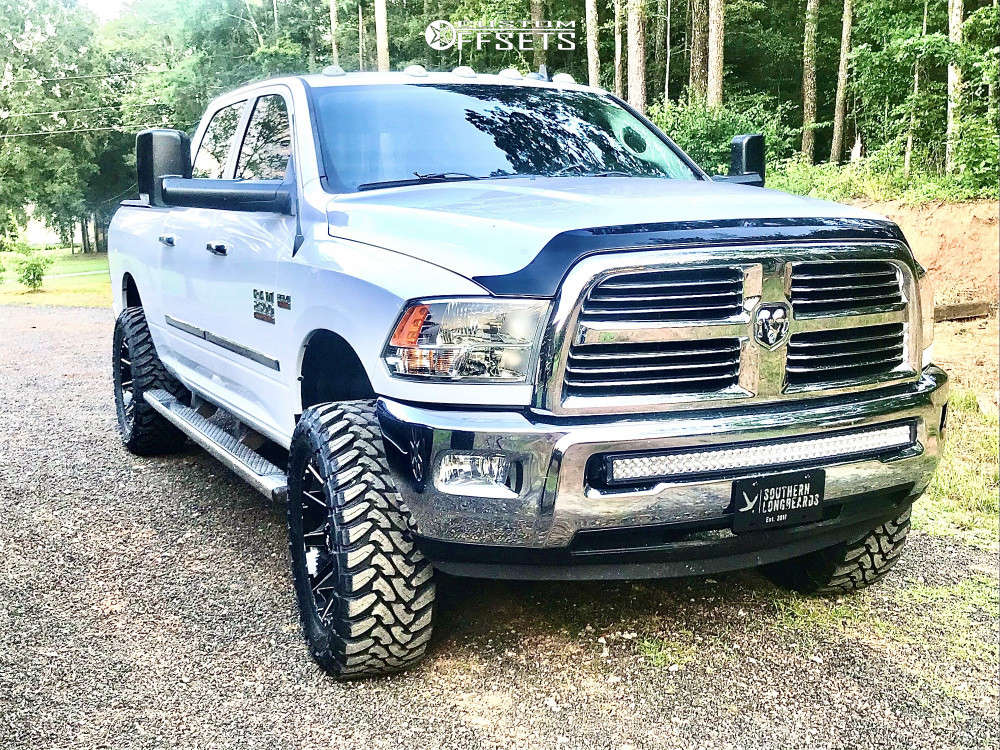 2015 Ram 2500 with 20x10 -18 Fuel Contra and 35/12.5R20 Toyo Tires Open ...