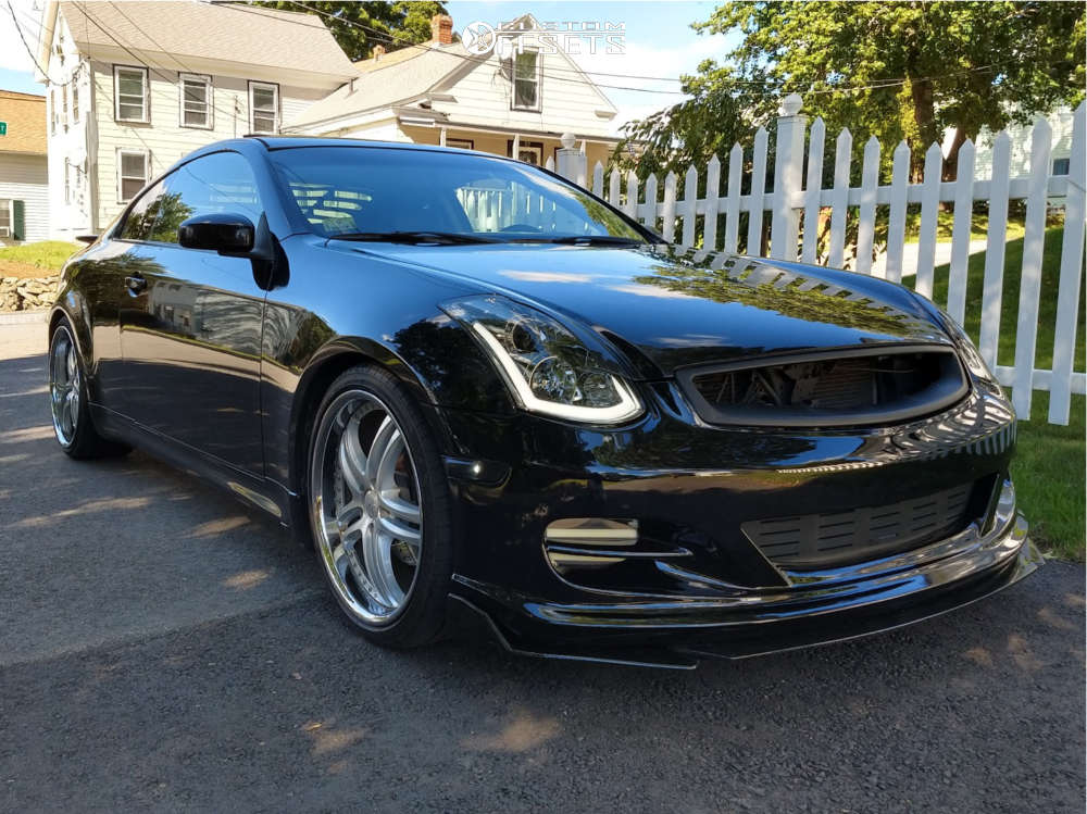 2007 INFINITI G35 Nearly Flush Coilovers | Custom Offsets