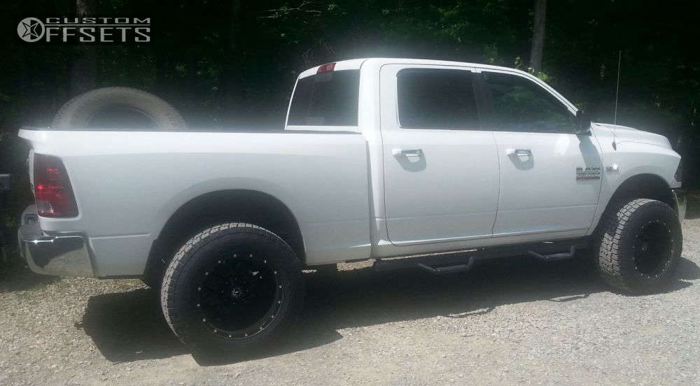 2014 Ram 2500 with 20x12 -44 TIS 535B and 35/12.5R20 Nitto Terra ...
