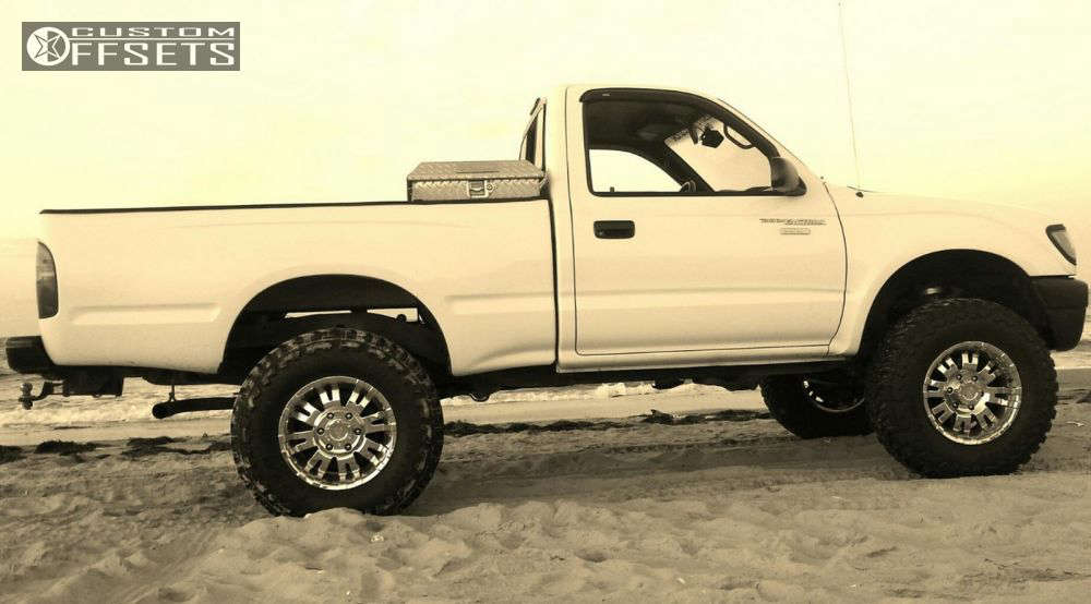 1996 Toyota Tacoma with 16x8 Pro Comp Series 01 and 265/75R16 Toyo ...