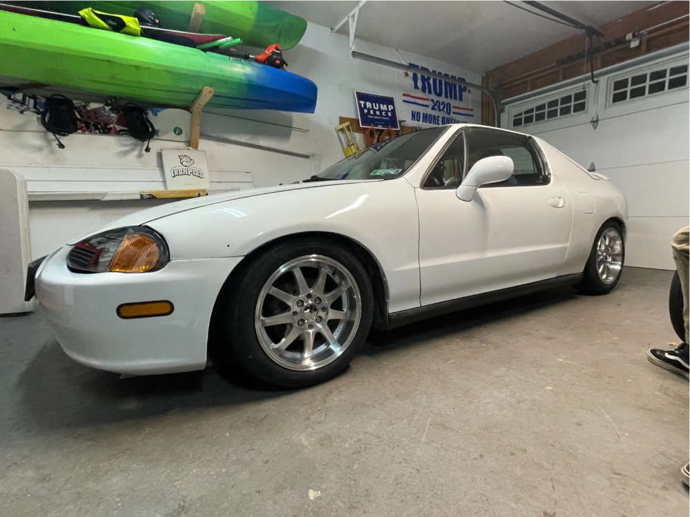 1995 Honda Civic Del Sol with 15x7 35 ARC Ar4 and 195/50R15 Atrezzo ...