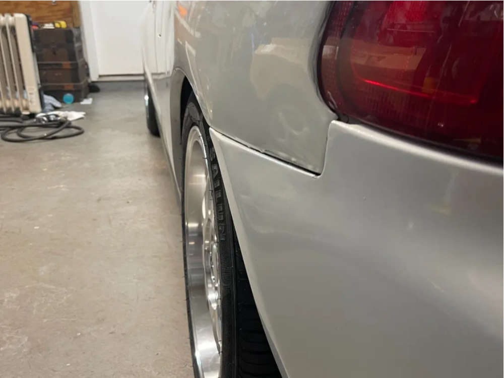 1995 Honda Civic Del Sol with 15x7 35 ARC Ar4 and 195/50R15 Atrezzo ...