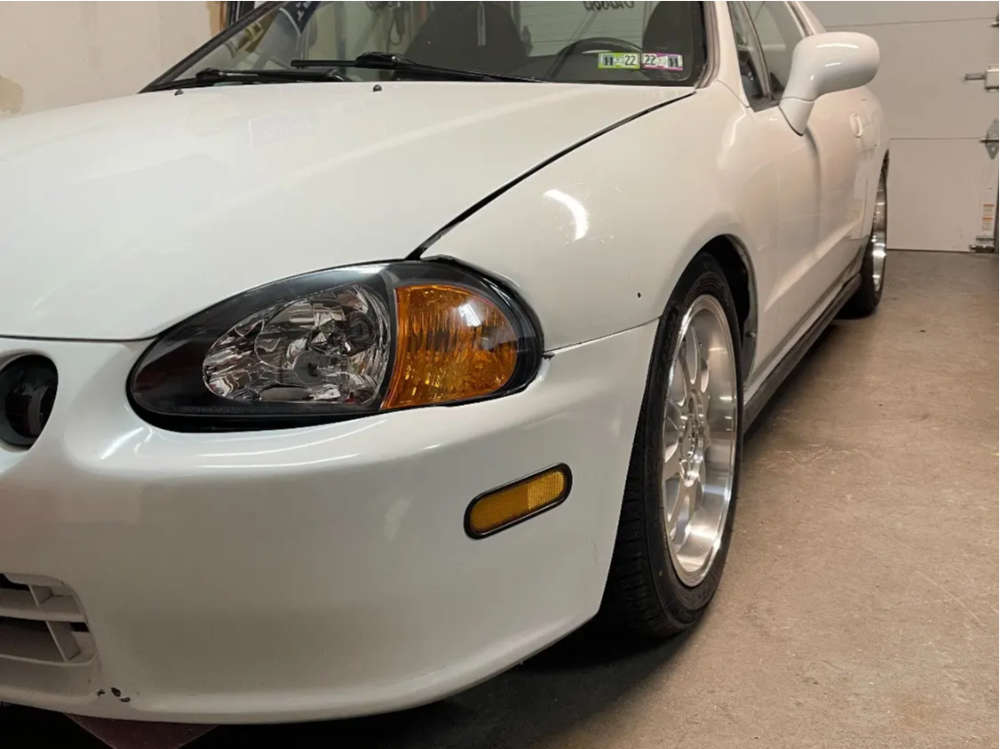 1995 Honda Civic Del Sol with 15x7 35 ARC Ar4 and 195/50R15 Atrezzo ...