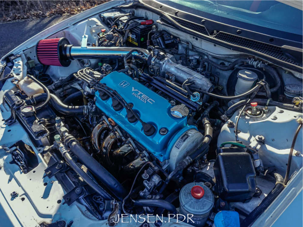 1995 Honda Civic Del Sol with 15x7 35 ARC Ar4 and 195/50R15 Atrezzo ...