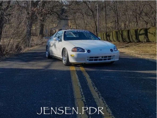 1995 Honda Civic Del Sol with 15x7 35 ARC Ar4 and 195/50R15 Atrezzo ...