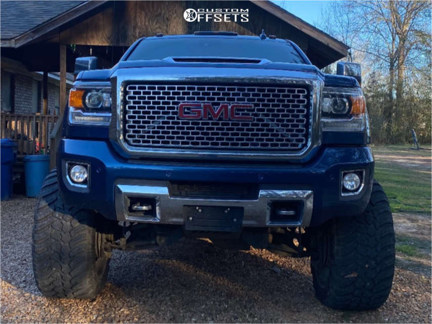 2017 GMC Sierra 2500 HD with 24x14 -76 Lethal Offroad Lt07 and 38/15 ...