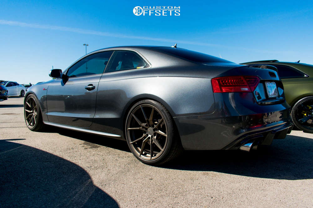 2015 Audi S5 with 20x10 25 TSW Neptune and 275/30R20 Continental ...