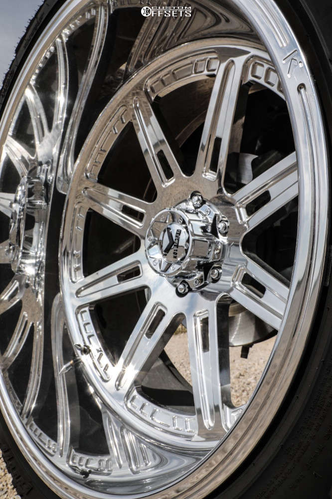 2018 GMC Sierra 1500 with 24x14 -76 KG1 Forged Compass and 35/13.5R24 ...