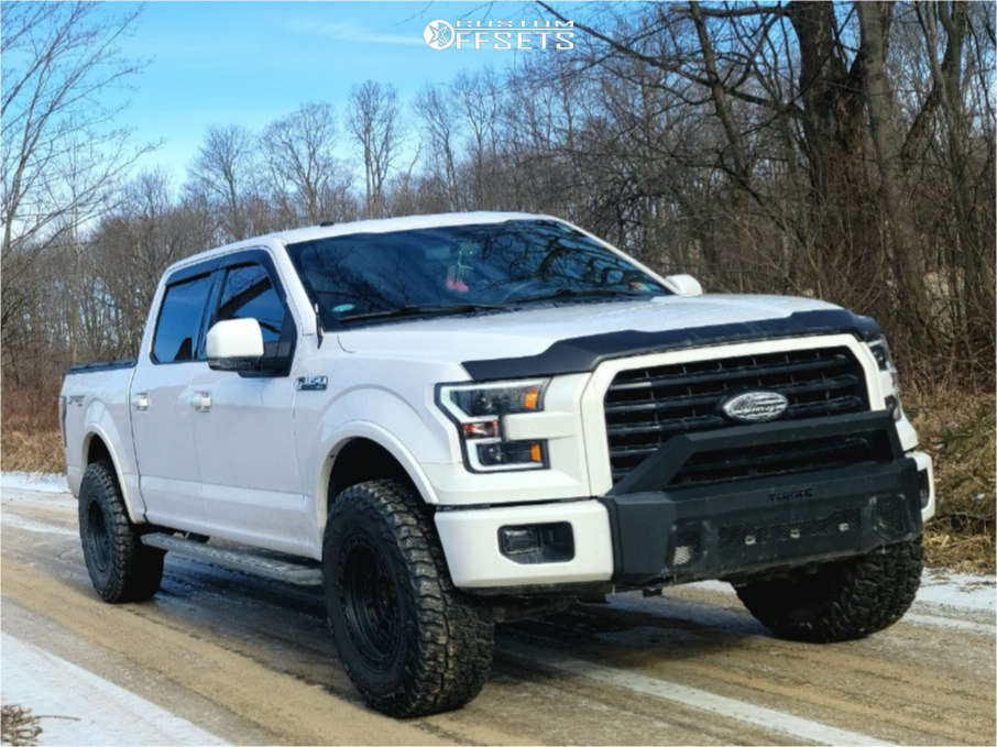 2016 Ford F-150 with 18x10 -15 V-Rock Storm and 295/70R18 Mickey ...