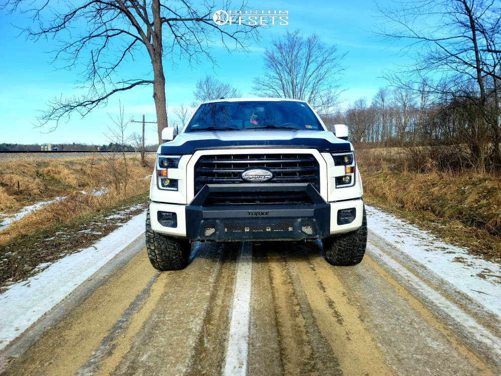 2016 Ford F-150 with 18x10 -15 V-Rock Storm and 295/70R18 Mickey ...