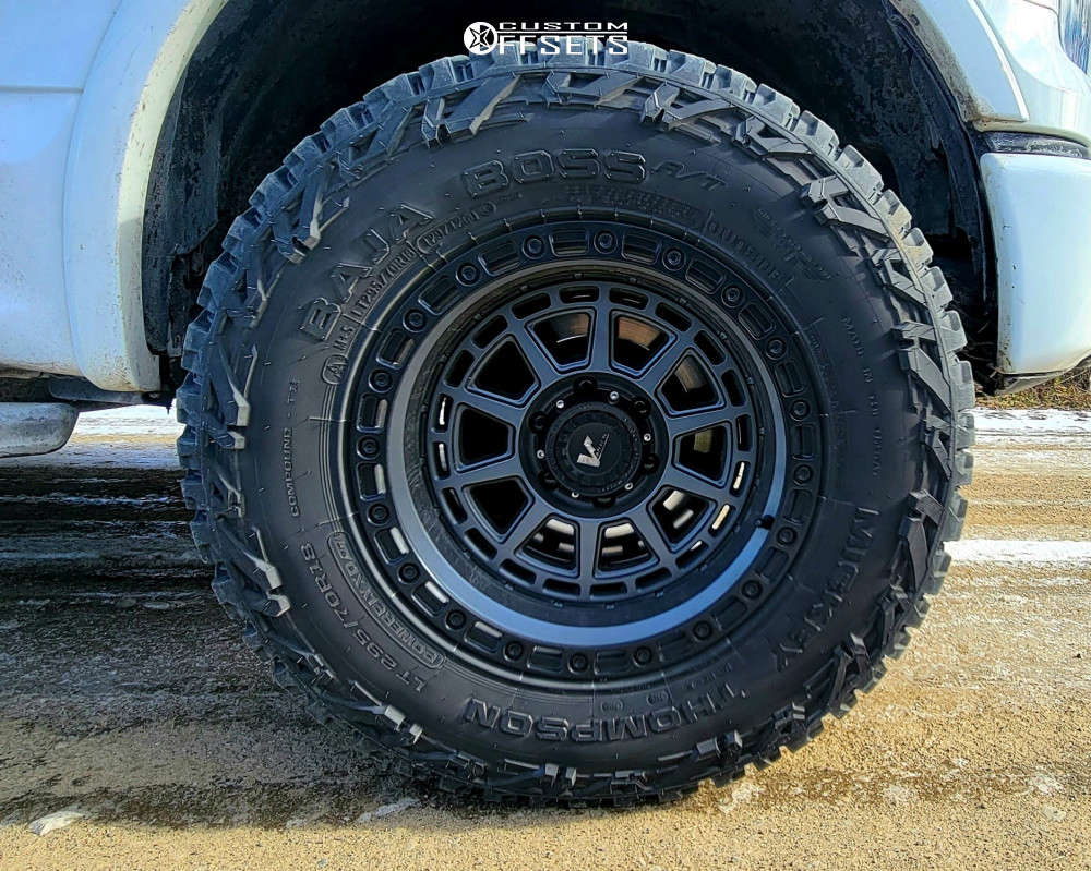 2016 Ford F-150 with 18x10 -15 V-Rock Storm and 295/70R18 Mickey ...