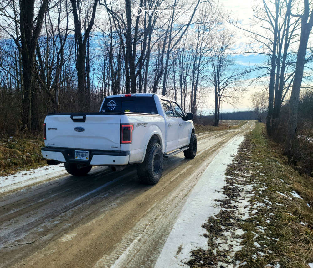 2016 Ford F-150 with 18x10 -15 V-Rock Storm and 295/70R18 Mickey ...