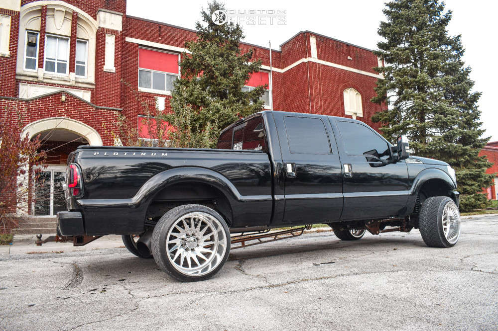 2016 Ford F-250 Super Duty with 24x14 -90 American Force Morph and 305 ...