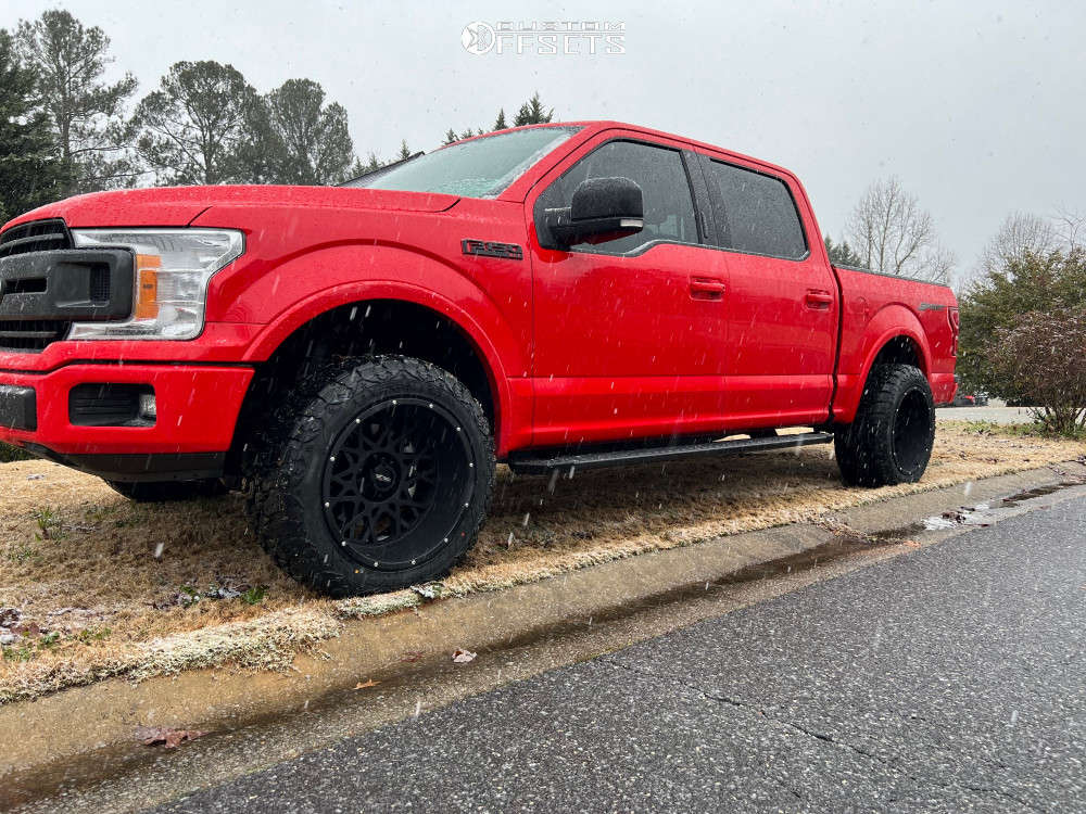 2020 Ford F-150 with 20x12 -51 Vision Rocker and 33/12.5R20 Versatyre ...