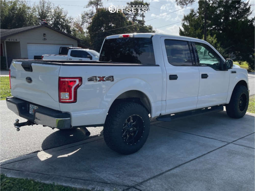 2017 Ford F-150 with 18x10 -24 Moto Metal Mo970 and 275/70R18 Nitto ...