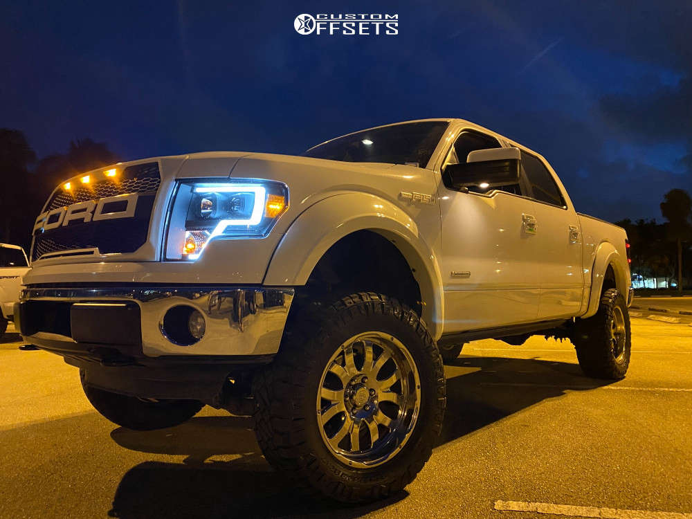 2013 Ford F-150 with 20x12 -51 Diablo Dna and 35/12.5R20 Nitto Ridge ...
