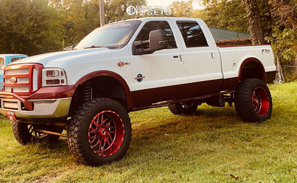 2005 Ford F-250 Super Duty with 22x12 -44 TIS 544RM and 37/13.5R22 ...