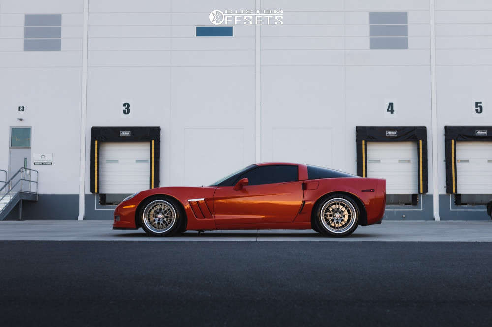 2011 Chevrolet Corvette with 18x10 31 HRE C20 and 275/35R18 Toyo Tires ...