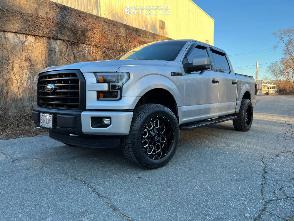 2015 Ford F-150 with 20x10 -19 Hardrock Gunner and 275/60R20 Nexen ...