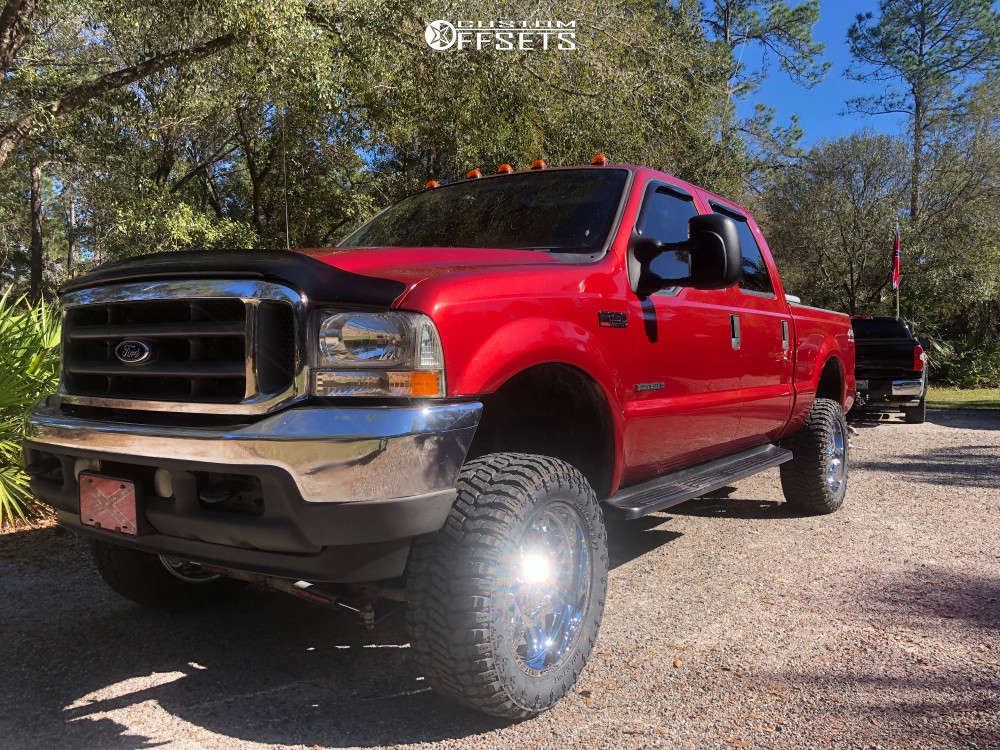 2002 Ford F-250 Super Duty with 20x10 -12 RBP Forged Avenger and 33/12 ...
