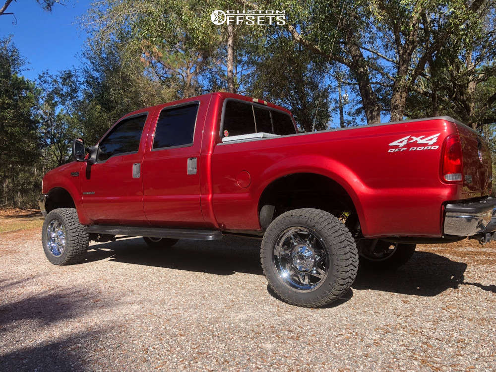 2002 Ford F-250 Super Duty with 20x10 -12 RBP Forged Avenger and 33/12 ...