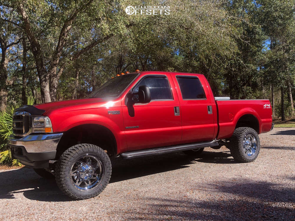2002 Ford F-250 Super Duty with 20x10 -12 RBP Forged Avenger and 33/12 ...