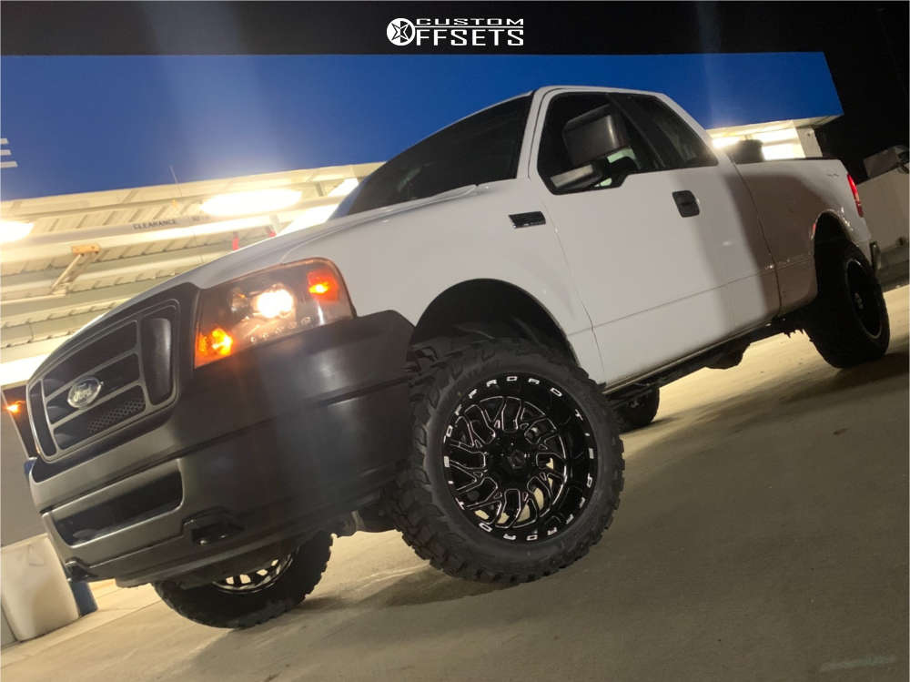 2008 Ford F-150 with 20x10 -19 TIS 554BM and 33/12.5R20 Fury Offroad ...
