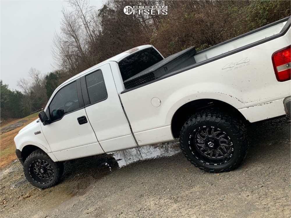 2008 Ford F-150 with 20x10 -19 TIS 554BM and 33/12.5R20 Fury Offroad ...