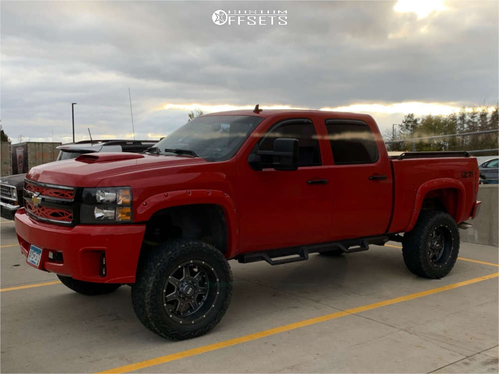 2007 Chevrolet Silverado 1500 Aggressive > 1" Outside Fender Suspension ...