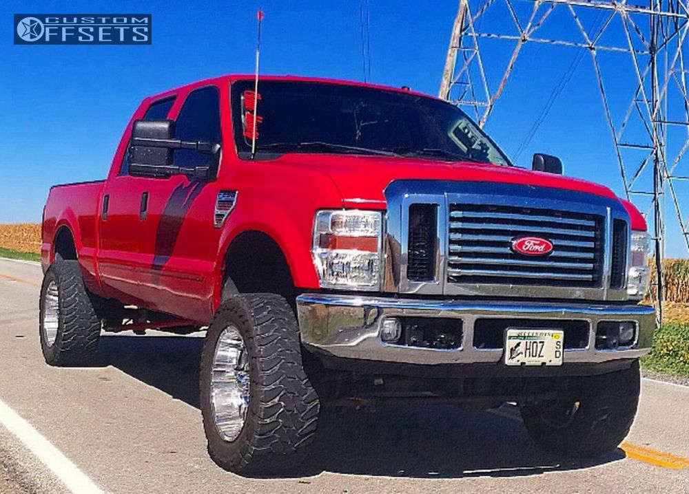 2008 Ford F-250 Super Duty with 20x10 -24 Ultra Thunder and 35/12.5R20 ...
