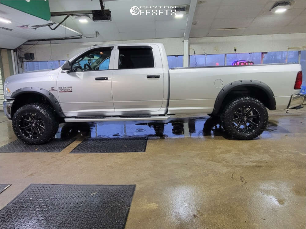 2015 Ram 3500 with 20x10 -19 Ballistic Rage and 35/12.5R20 Radar ...