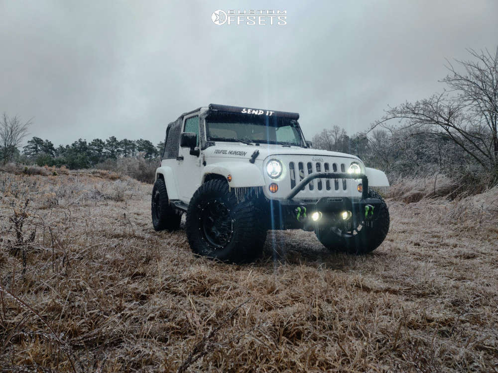 2015 Jeep Wrangler with 17x9 -12 Mamba M19 and 35/12.5R17 Radar ...