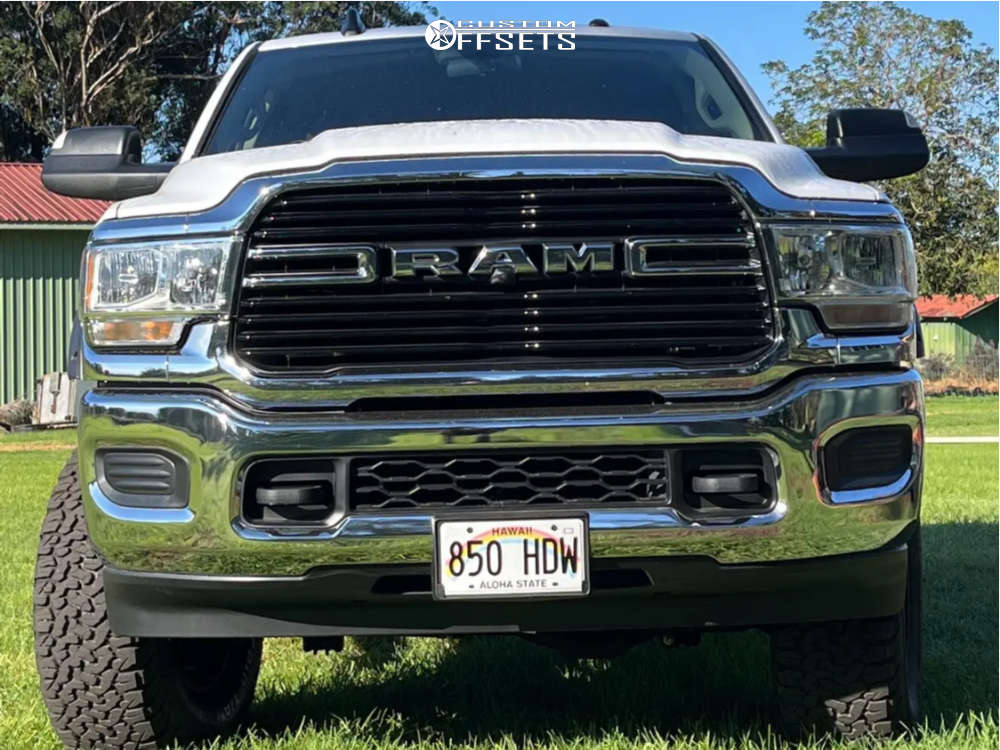 2020 Ram 2500 with 17x9 -12 Raceline Avenger and 37/12.5R17 BFGoodrich ...
